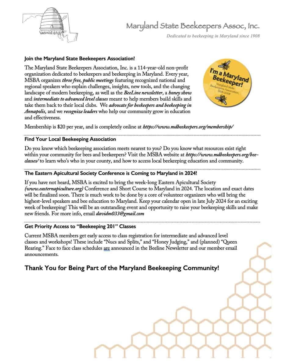 In Case You Missed It! This Year’s Fun Apiary Registration Letter ...